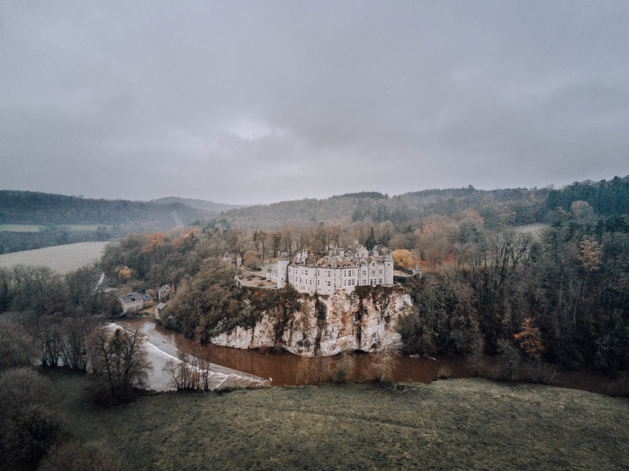 Walzin Castle, the most beautiful castle in Belgium