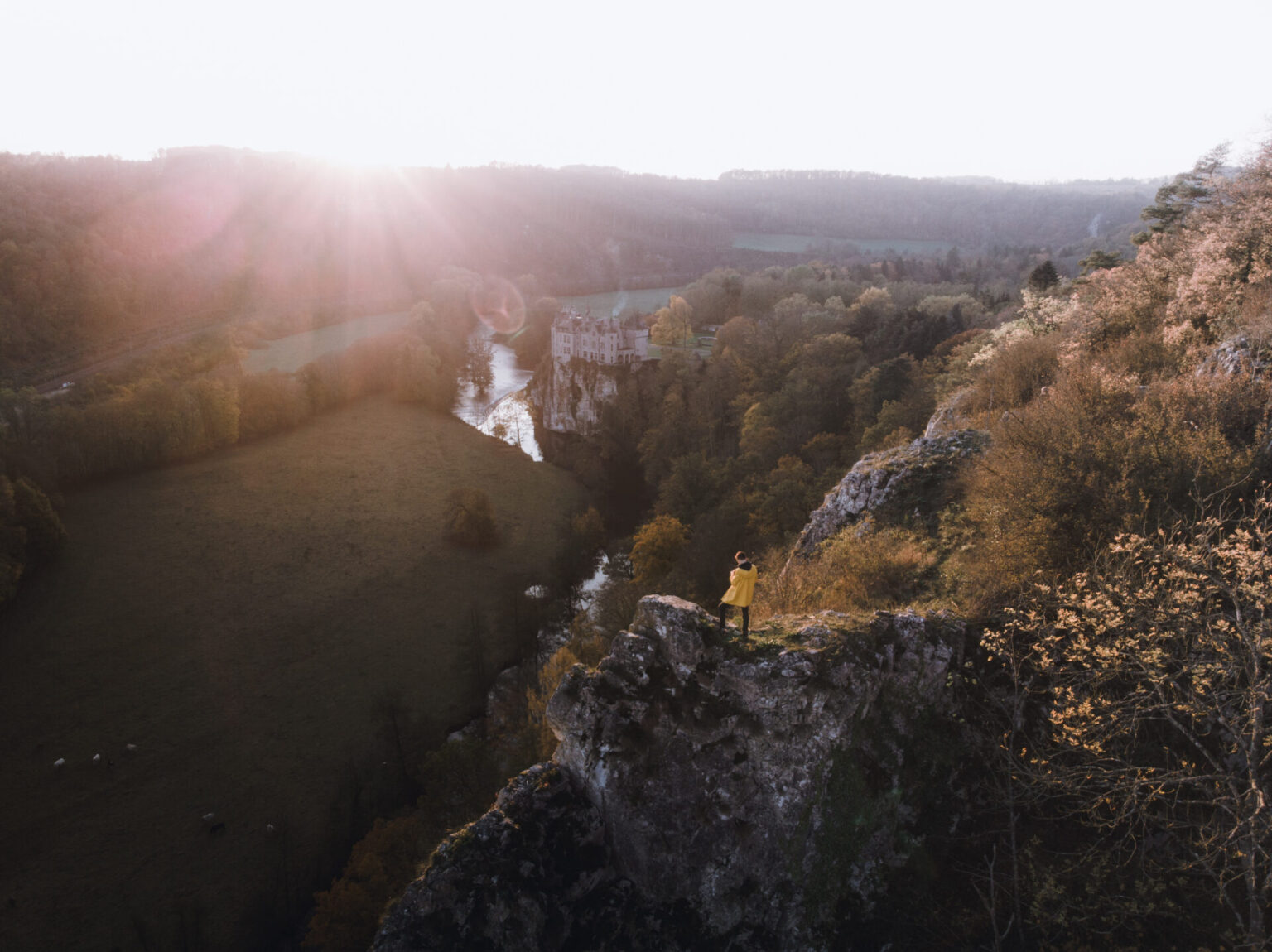 Walzin Castle, the most beautiful castle in Belgium