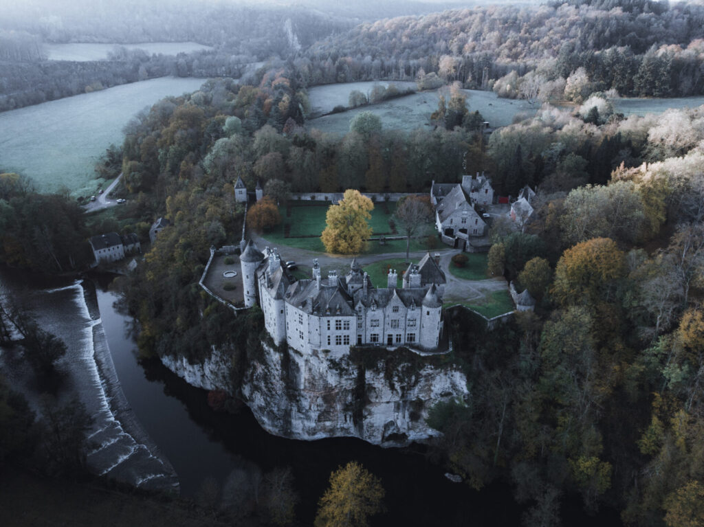 Walzin Castle, the most beautiful castle in Belgium