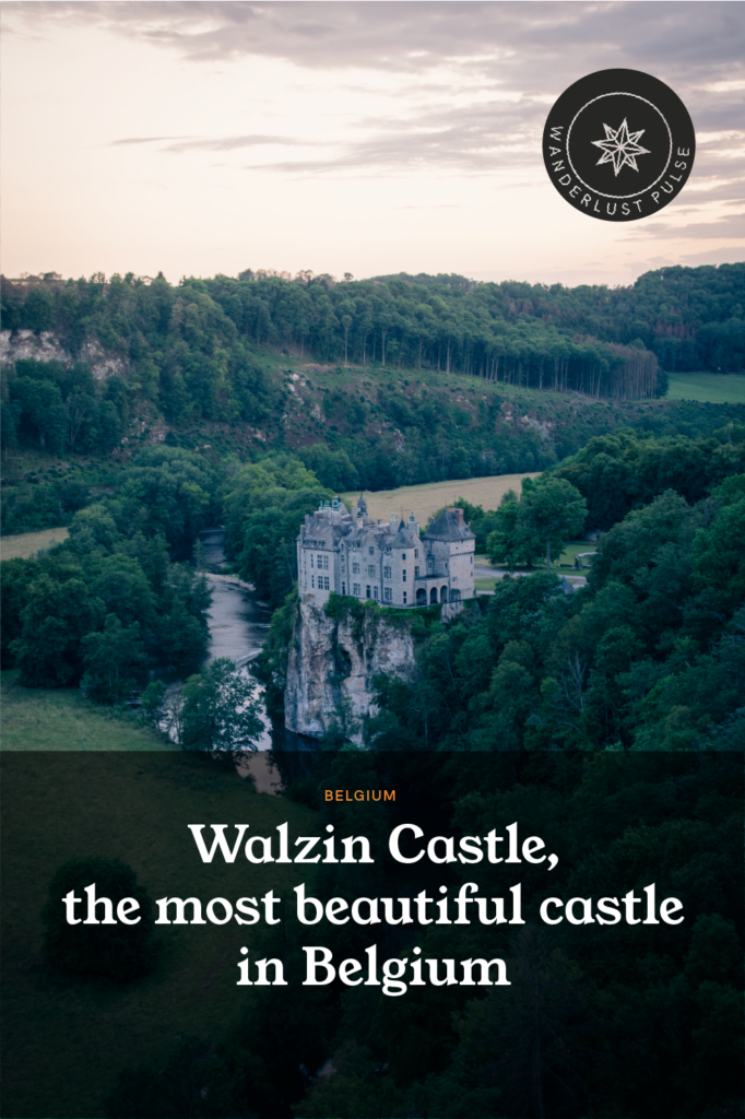 Walzin Castle, the most beautiful castle in Belgium